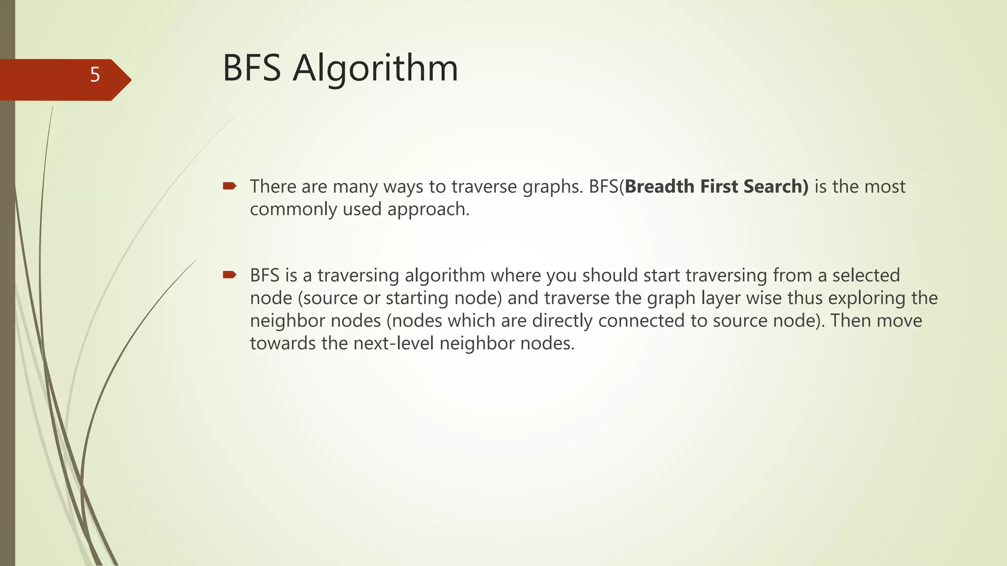 Algorithm(BFS, PRIM, DIJKSTRA, LCS) | PPT | Free Download
