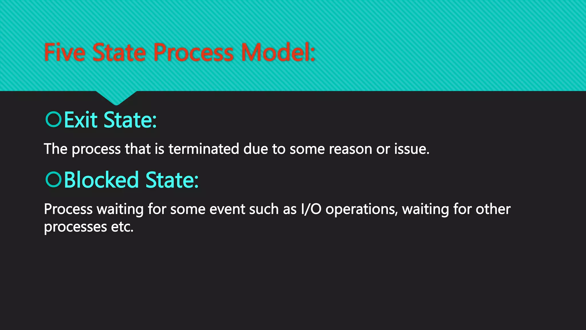 process State Models | PPTX