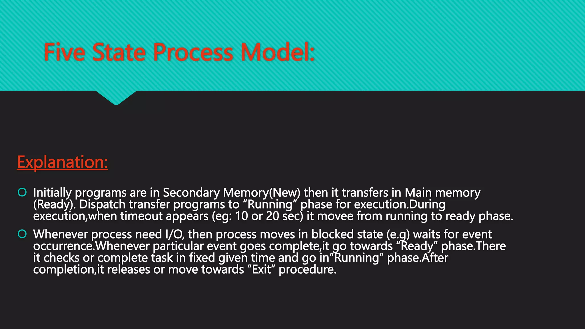 process State Models | PPTX