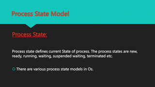 process State Models | PPTX