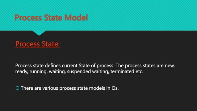 process State Models | PPTX