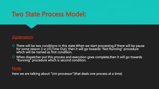 process State Models | PPTX