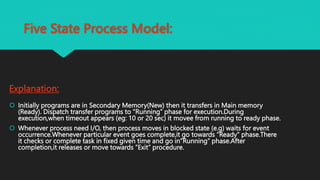 process State Models | PPTX
