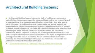 ARC 703: Advanced Building Systems I.pptx