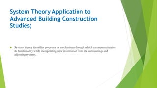ARC 703: Advanced Building Systems I.pptx