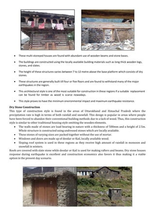 local vernacular materials are used and make house | PDF