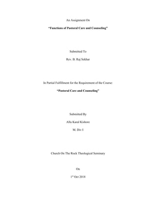 A Assignment on functions of pastors.docx