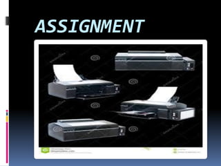 printer and its type ppt pdf computer file | PPT