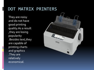 printer and its type ppt pdf computer file | PPT