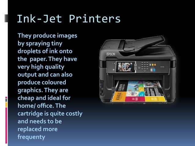 printer and its type ppt pdf computer file | PPT