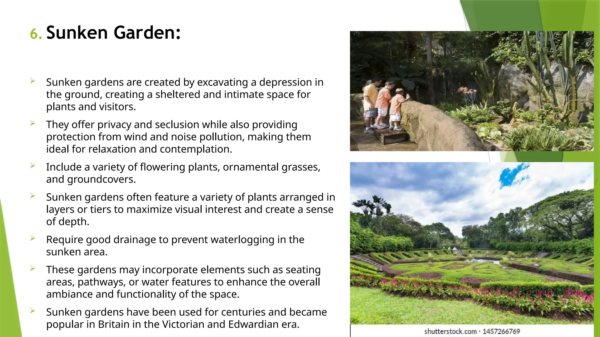 PPT on specialized gardens like rock garden, water garden etc. | PPTX