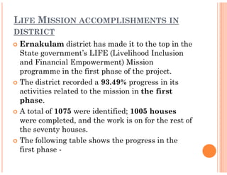 MISSION LIFE KERLA GOVERNMENT | PDF