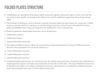 folded plate structure | PDF