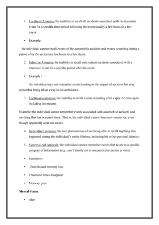 Assignment- Dissociative disorders. docx | DOCX