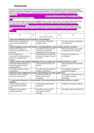 Assignment ecosystem case study | PDF
