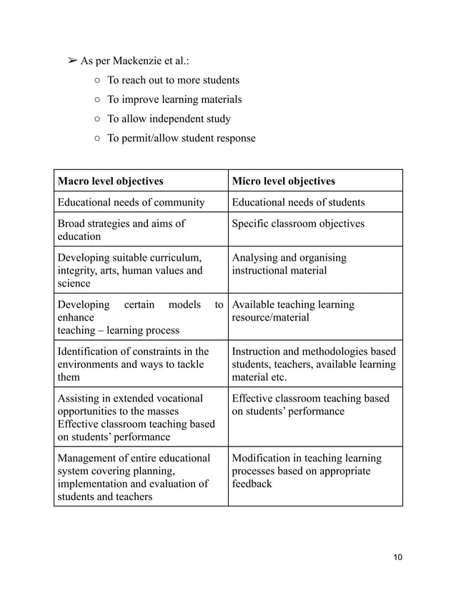 Educational technology, concept, objectives and scope | PDF | Free Download