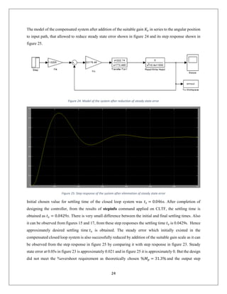 Linear Control Hard-Disk Read/Write Controller Assignment | PDF