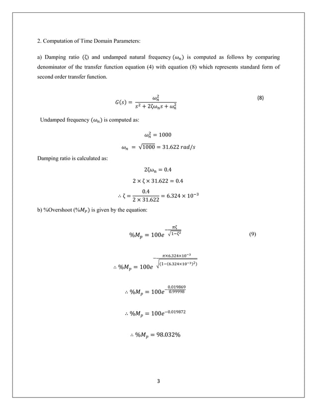Linear Control Hard-Disk Read/Write Controller Assignment | PDF | Physics | Science