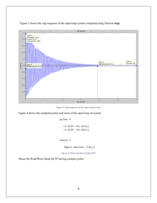 Linear Control Hard-Disk Read/Write Controller Assignment | PDF