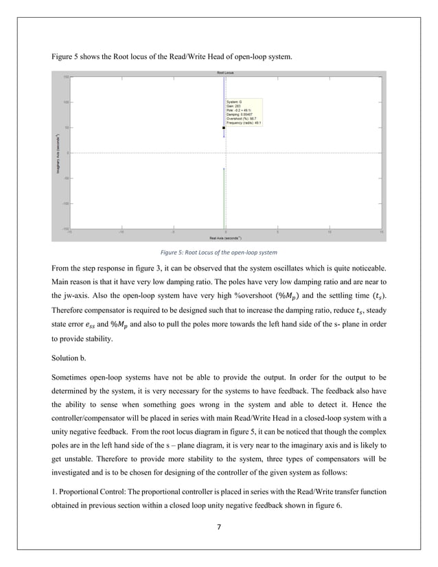 Linear Control Hard-Disk Read/Write Controller Assignment | PDF | Physics | Science