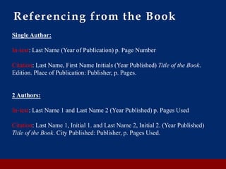 Assignment harvard referencing guidelines | PPTX