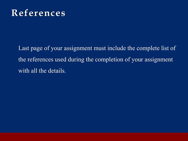 Assignment harvard referencing guidelines | PPT