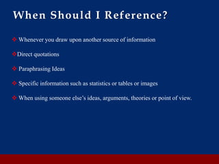Assignment harvard referencing guidelines | PPTX