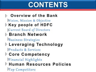 Journey of hdfc bank | PPT