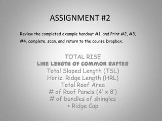 Assignment lesson #2 | PPTX
