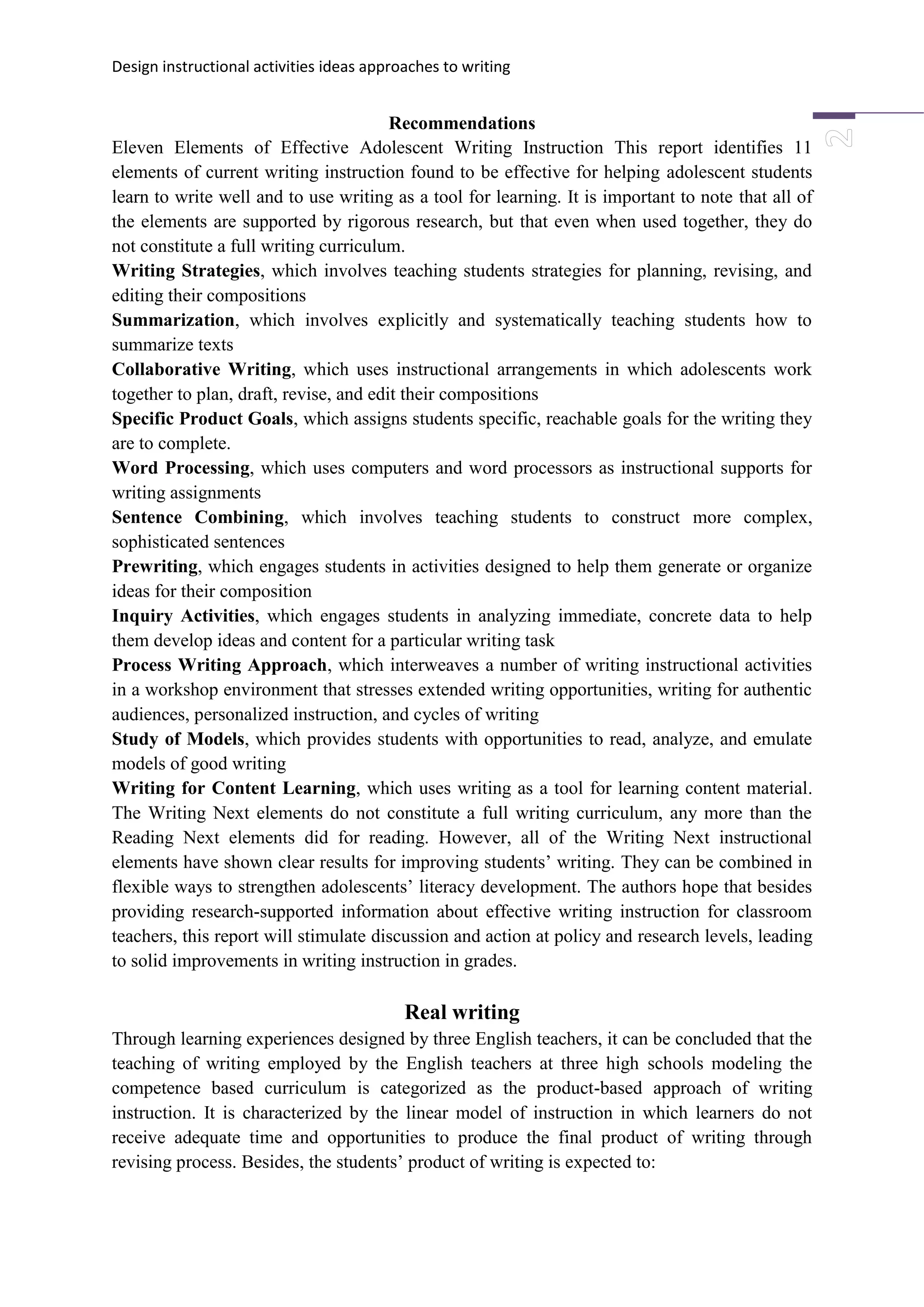 Assignment of-reading-writing | PDF