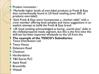 Assignment on Tesco (PLC) international marketing management | PPT