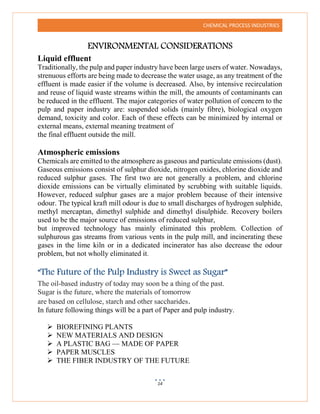 Paper and Pulp Complete Making Process | PDF
