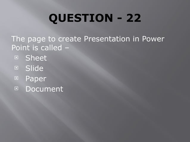Presentation Computer Assignment Ppt Pptx