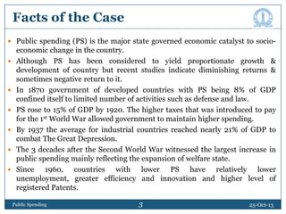 Public spending | PPTX