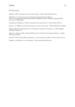 Software design and development - Requirements analysis and capture | PDF