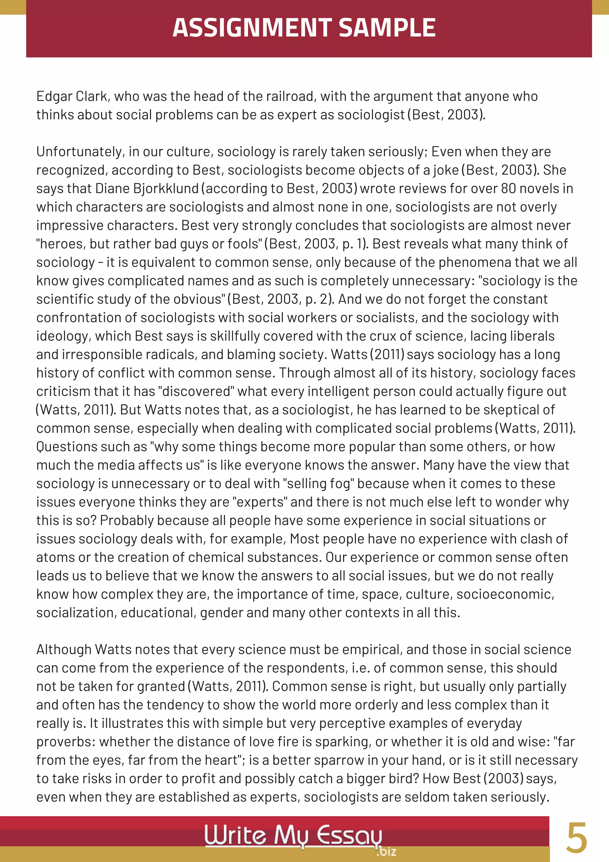 Assignment Sample | PDF