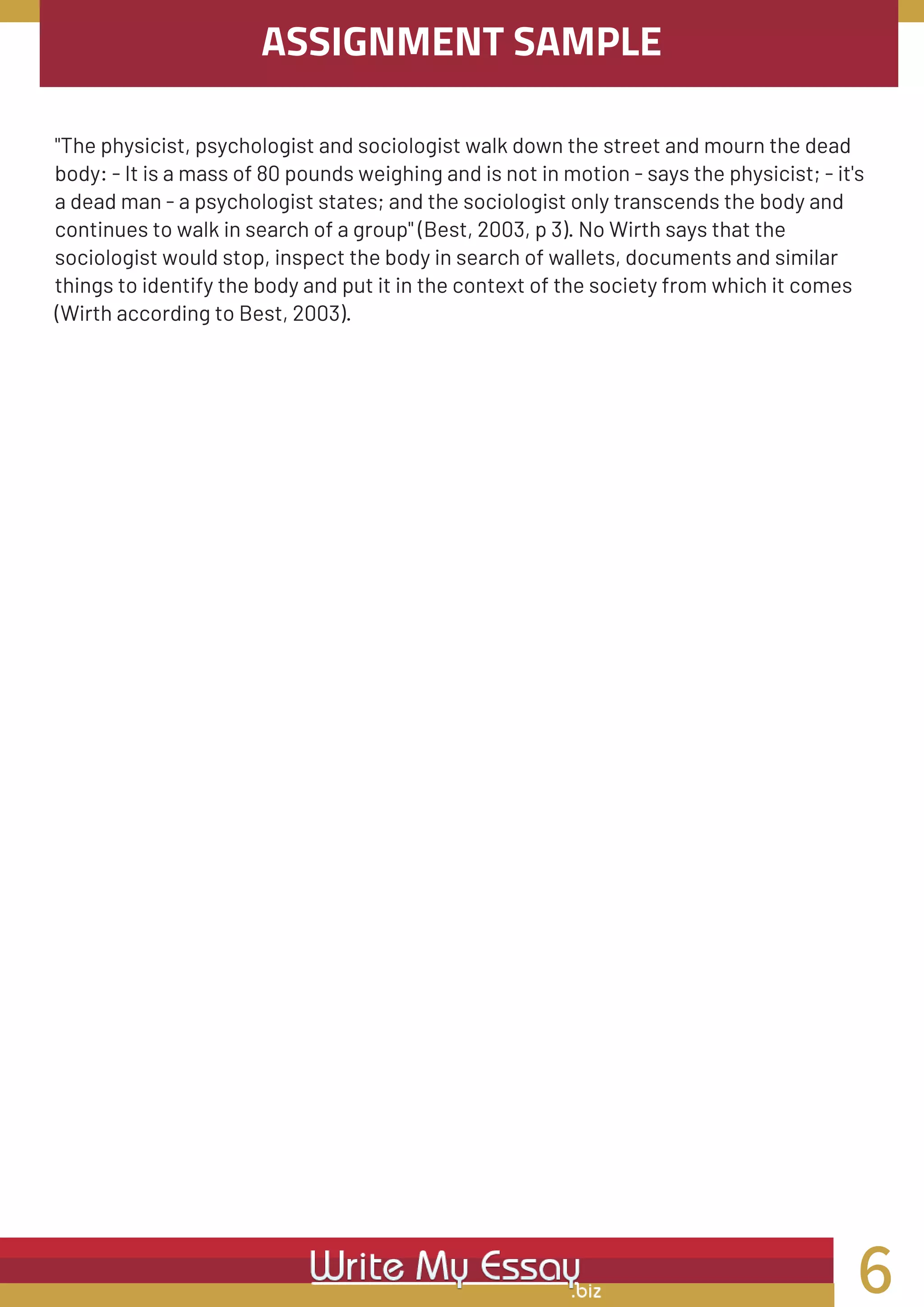 Assignment Sample | PDF