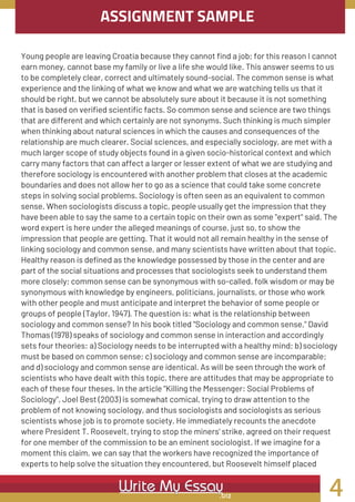 Assignment Sample | PDF