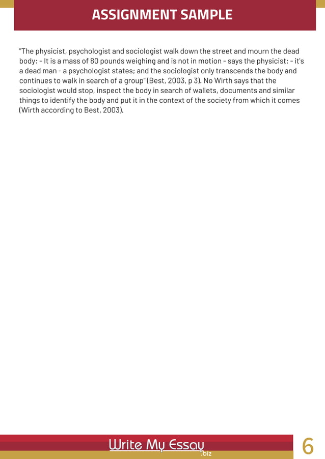 Assignment Sample | PDF