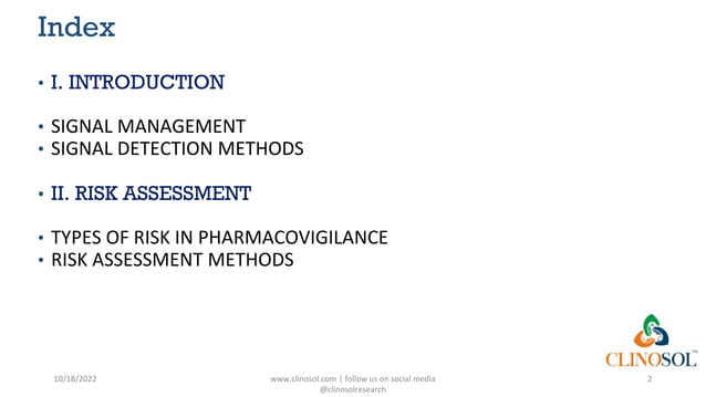 Signal Management and Risk Assessment in Pharmacovigilance | PPTX ...