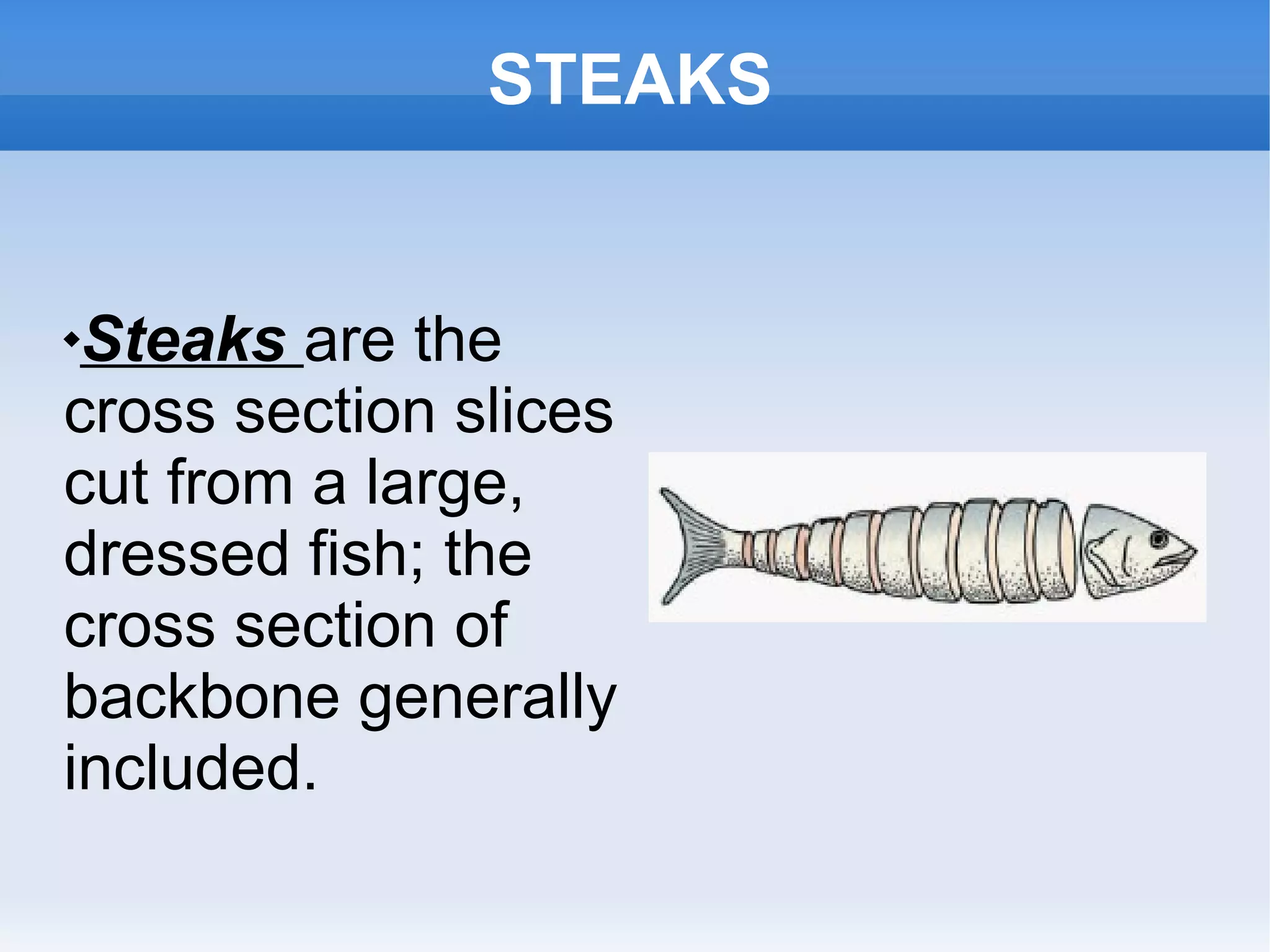 Different Market Forms of Fish | ODP