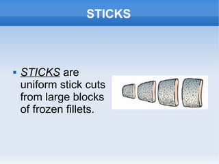 Different Market Forms of Fish | ODP
