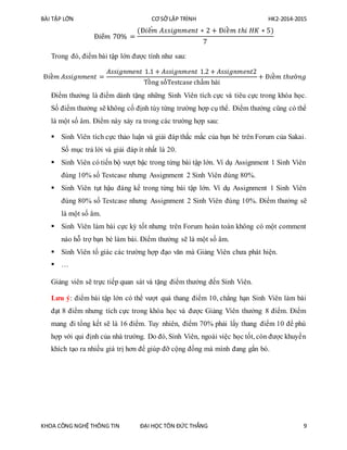 Assignment specification | PDF