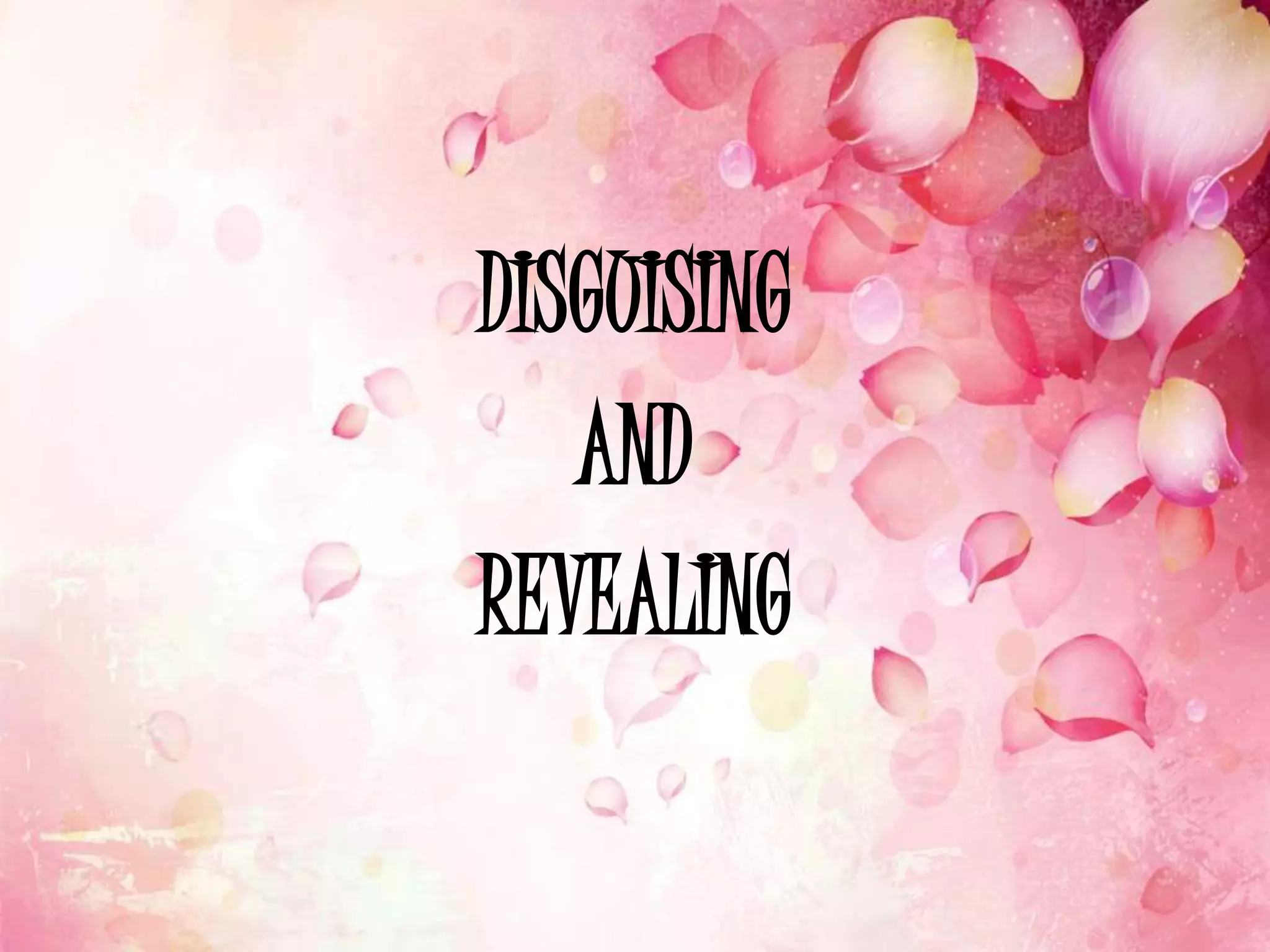 Assignment tableau & mask lga drama | PPT