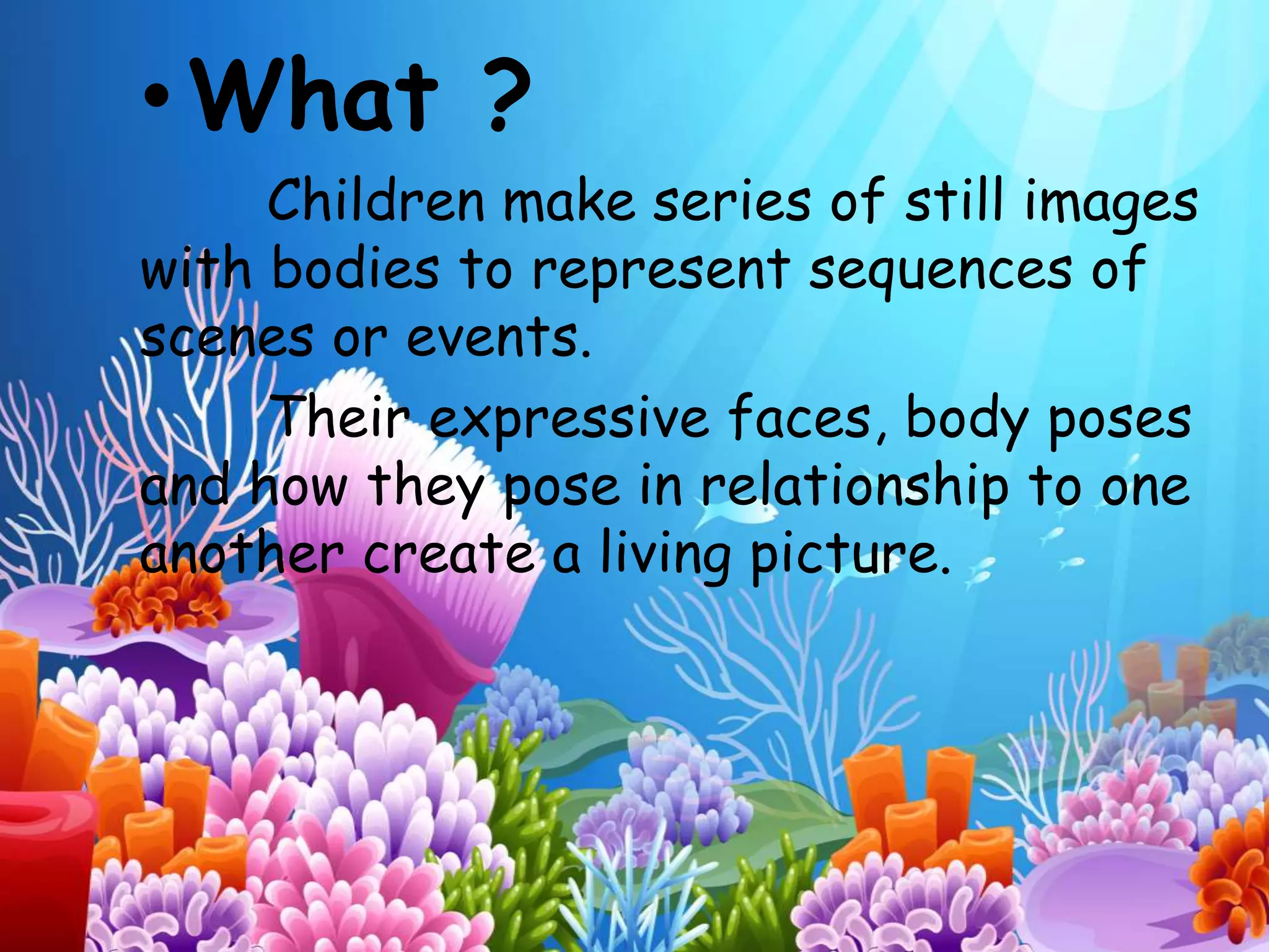 Assignment tableau & mask lga drama | PPT