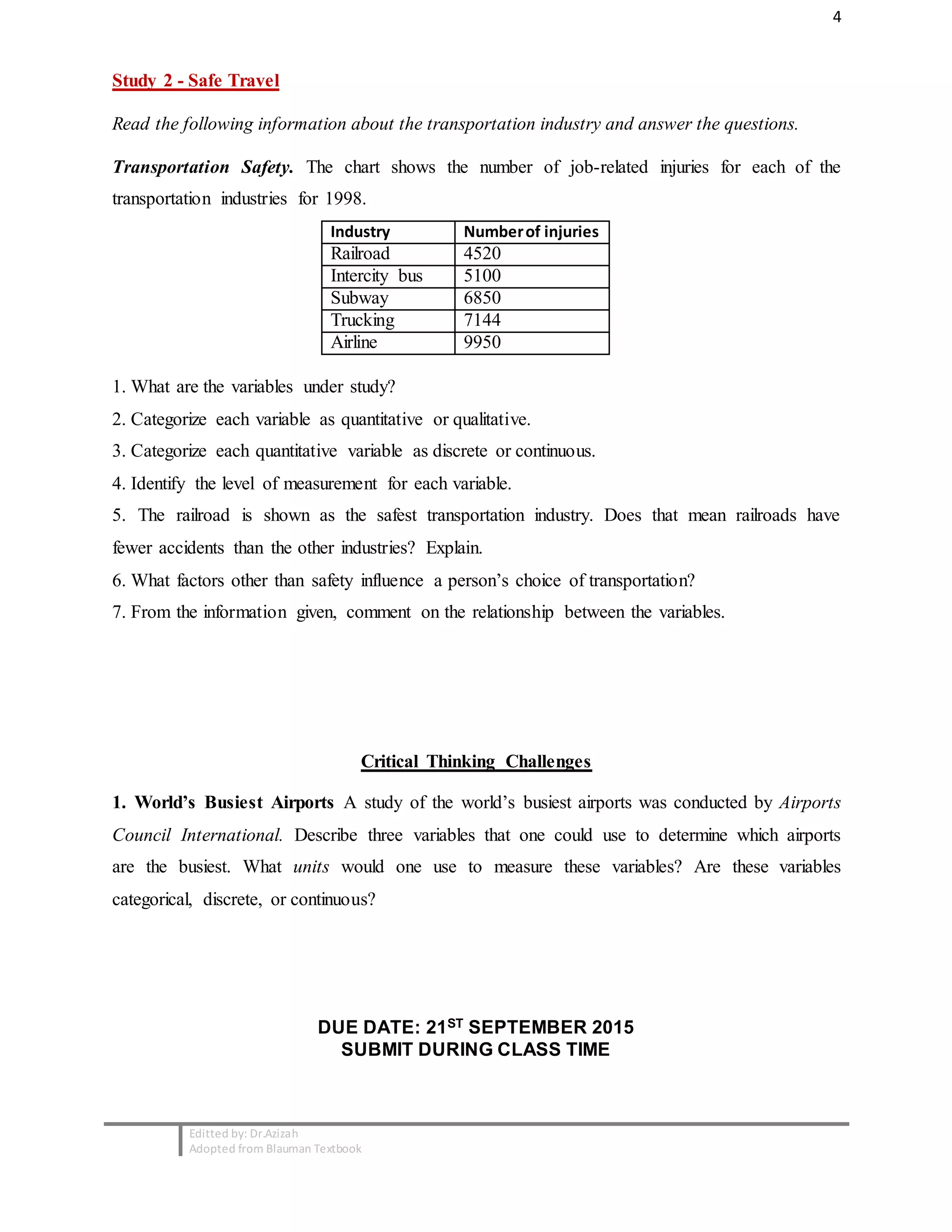 Assignment 01 | DOCX | Educational Assessment | Education