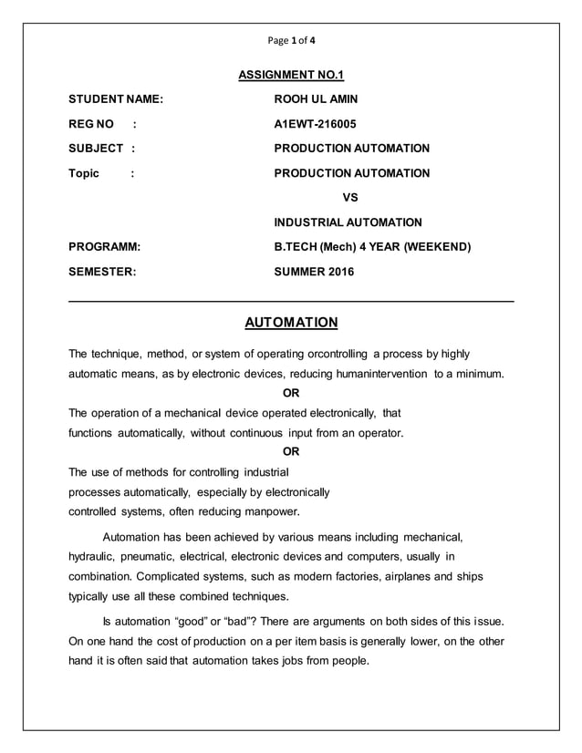 Assignment 01 | DOCX