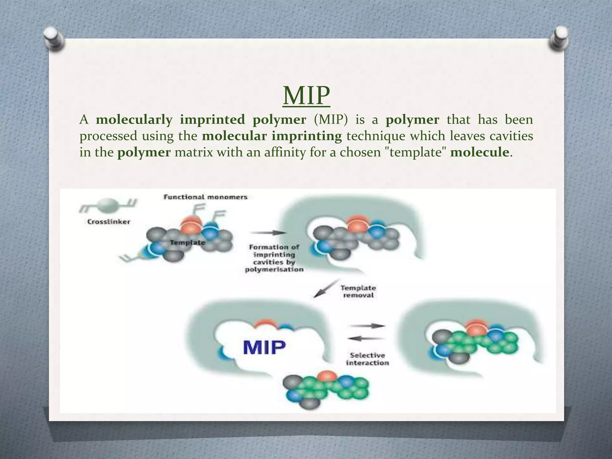 MOLECULAR IMPRINTING | PPTX