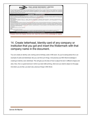 Assignment # 02 | DOCX