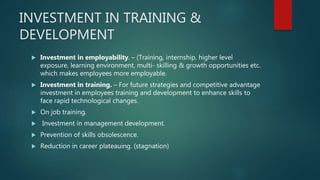 Investment prespective of HRM | PPTX